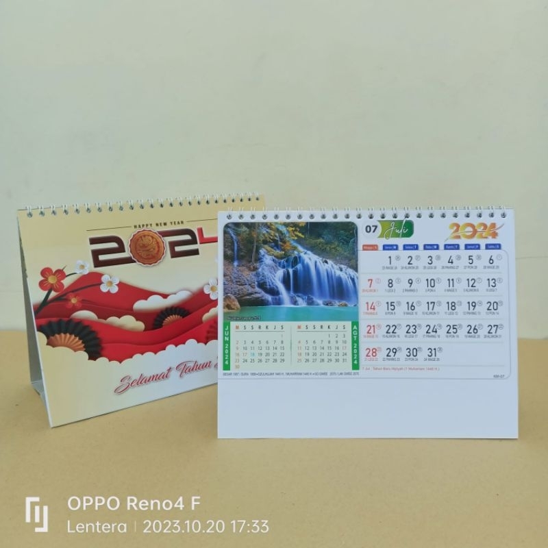 Jual kalender Meja pemandangan alam Indonesia 2024 | Shopee Indonesia