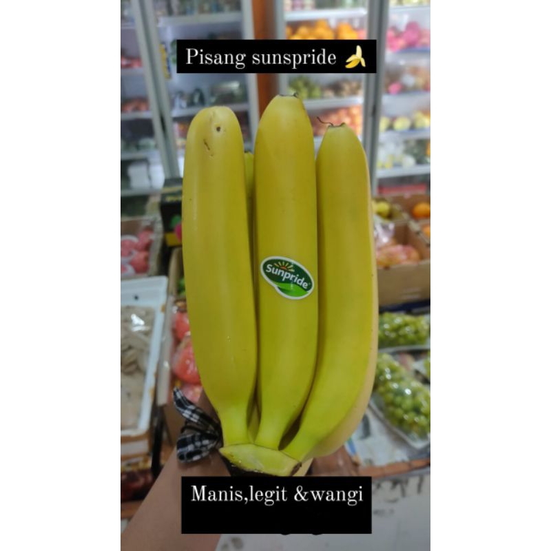 Jual Pisang Sunpride // Pisang Cavendish Manis, Harum& Legit 1kg ...