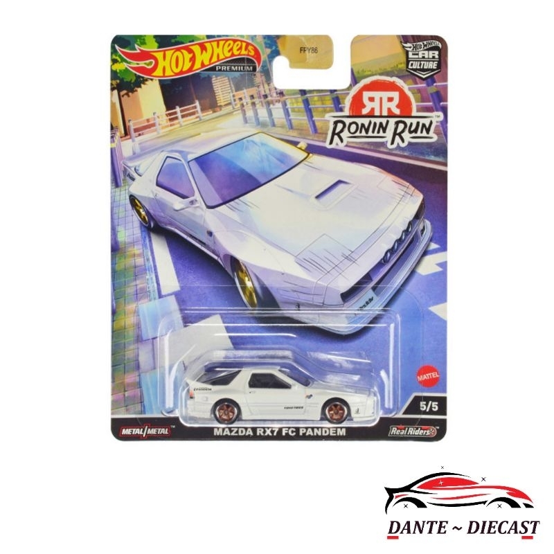 Jual HOTWHEELS Premium Mazda RX-7 FC Pandem Ronin Run Carded MULUS ...