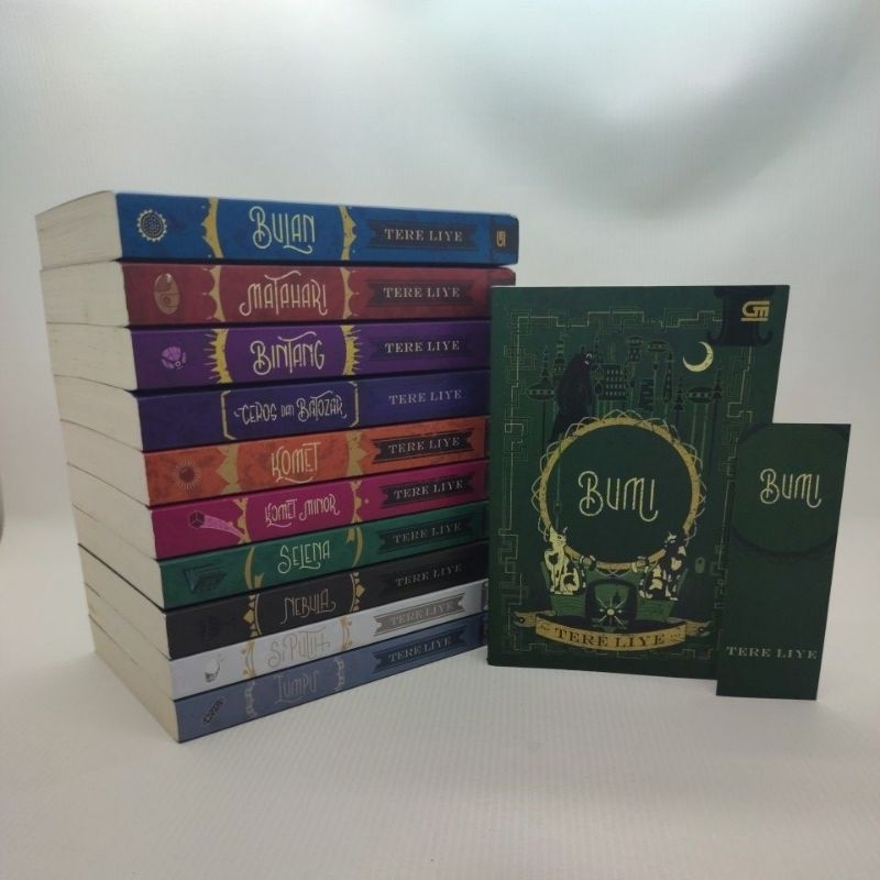 Jual BEKAS ORIGINAL - Buku Novel Bumi Bulan Matahari Bintang Ceros ...