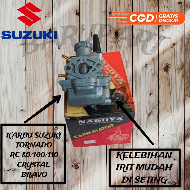 Jual Karburator Karbu Carburator Suzuki Tornado GS Rc 80 100 110 Crystal Bravo Asli Original ...