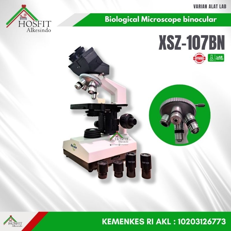 Jual Mikroskop Binokuler XSZ 107 BN - Mikroskop ReHaze XSZ 107 BN ...