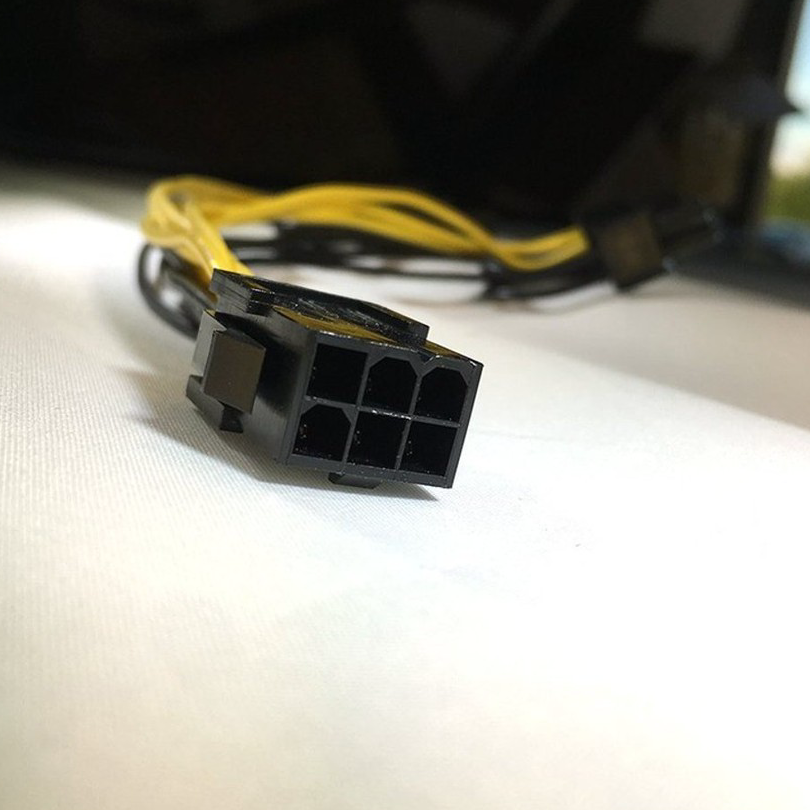 Jual Kirim Sekarang Kabel Power VGA PCIE 6 Pin To 8 Pin Cabang 2 PCI ...
