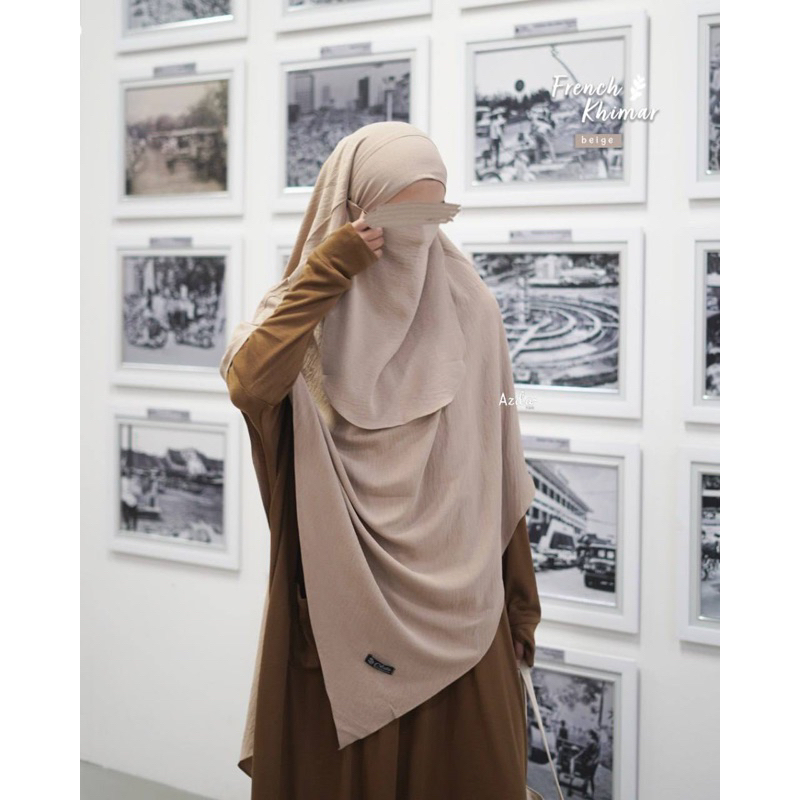 Jual Shera French Khimar Instant Cringkle by Azda Syari / Fk Azda / Fk ...