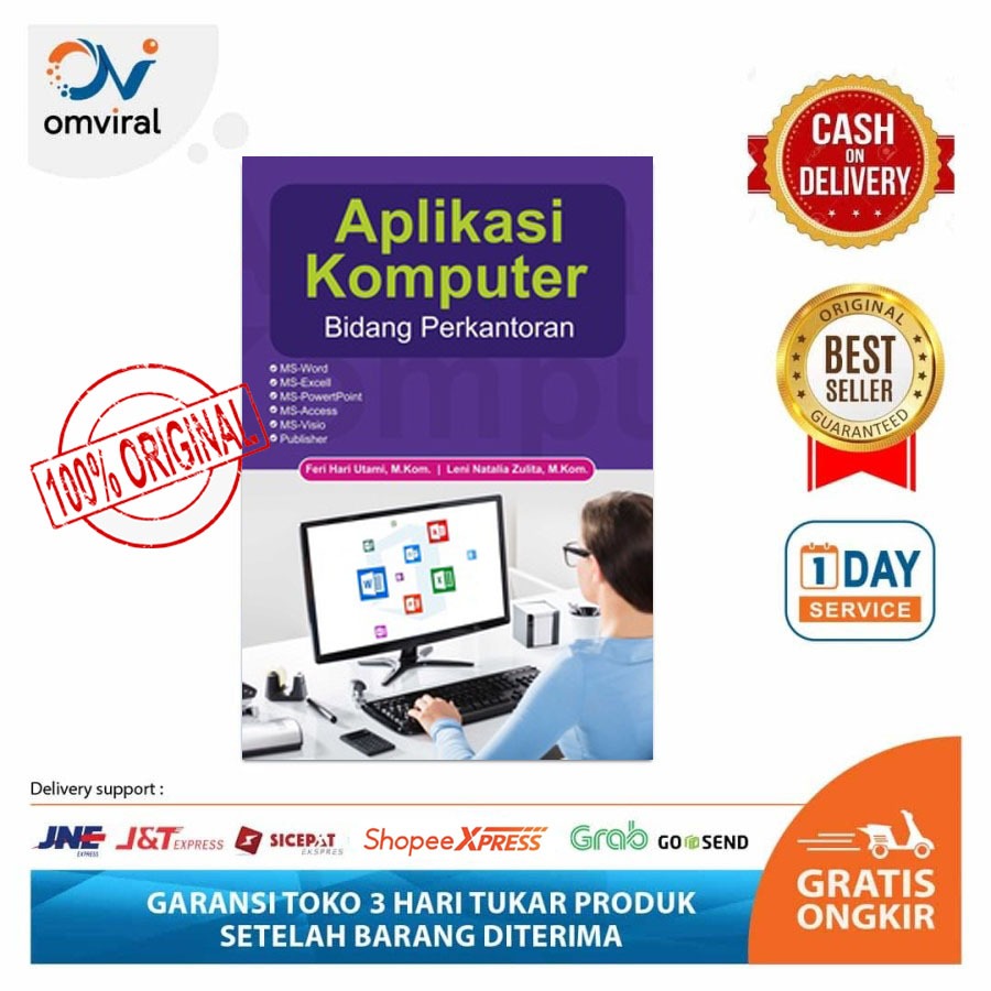 Jual Buku Aplikasi Komputer Bidang Perkantoran ( Penulis : Feri Hari ...