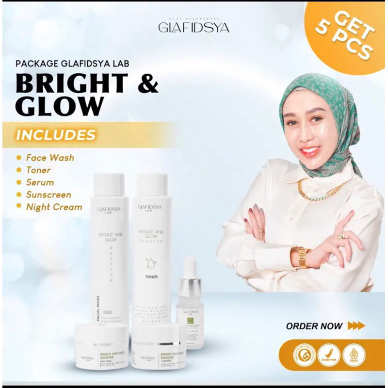 Jual PACKAGE BOOSTER BRIGHT & GLOW |GLAFIDSYALAB | GLAFIDSYA By Dr Reza Gladys | Shopee Indonesia