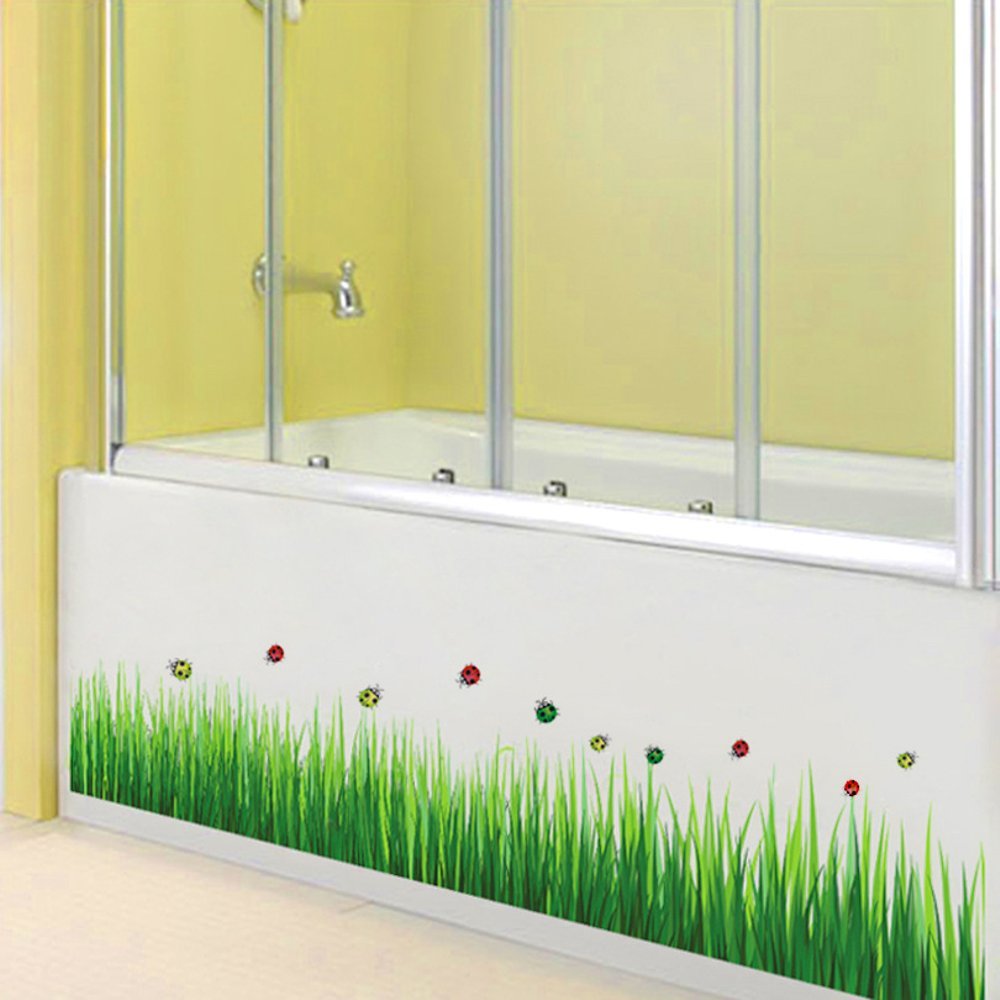 Jual METH JM8262 FENCE N GREEN LEAVES wall sticker 50x70 wallstiker ...