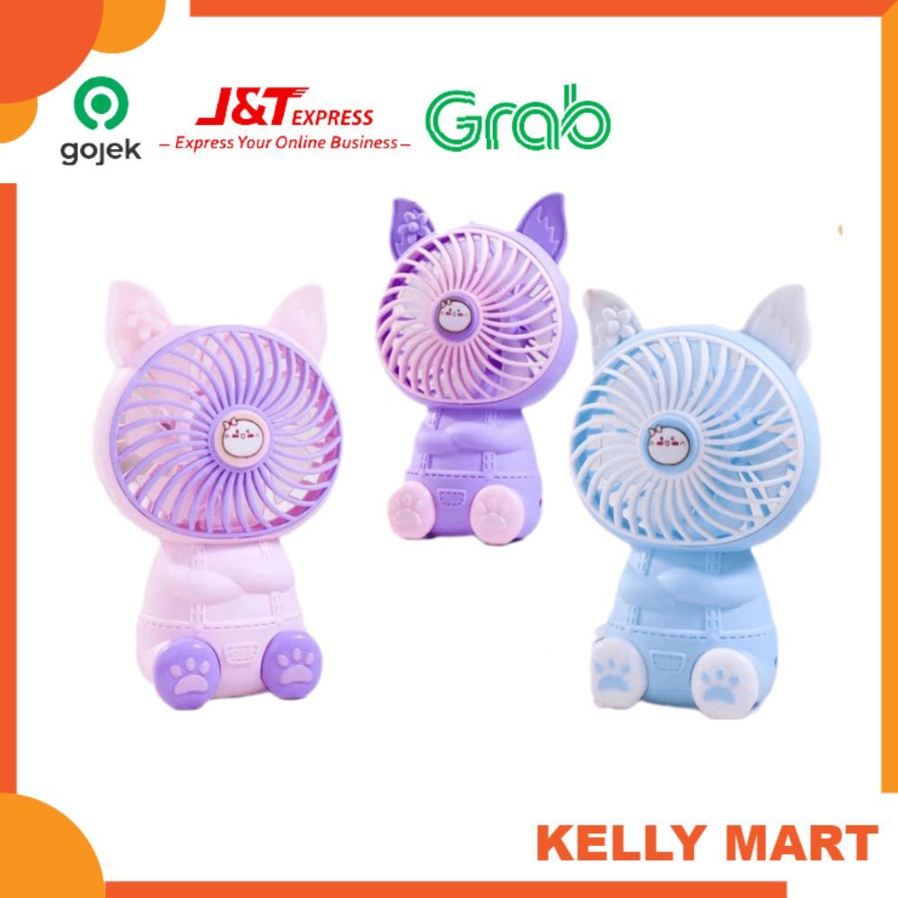 Jual KIPAS GENGGAM TERBARU MOTIF KELINCI / KIPAS LUCU MINI PORTABLE ...