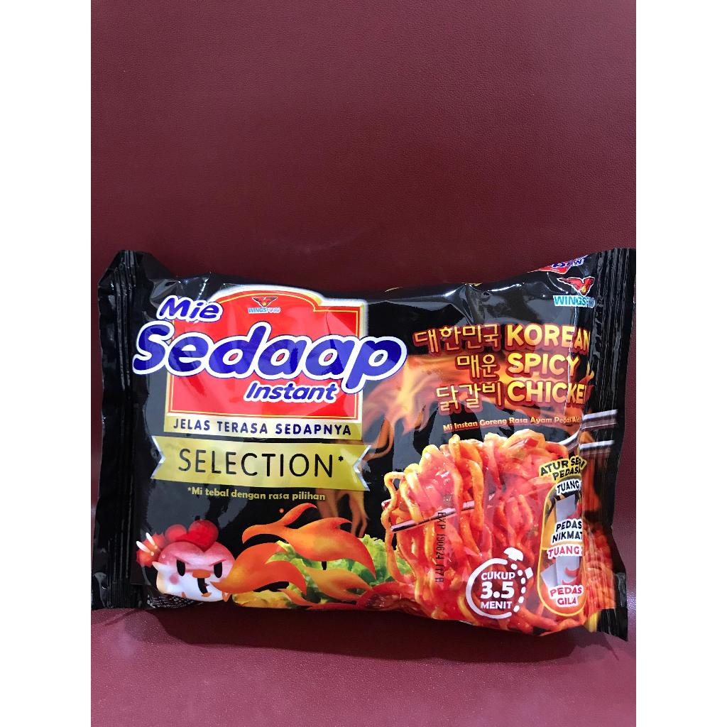 Jual Sedaap Mie Goreng Korean Spicy Chicken 87g - Mie Instant Goreng Korean Spicy Mie Level ...