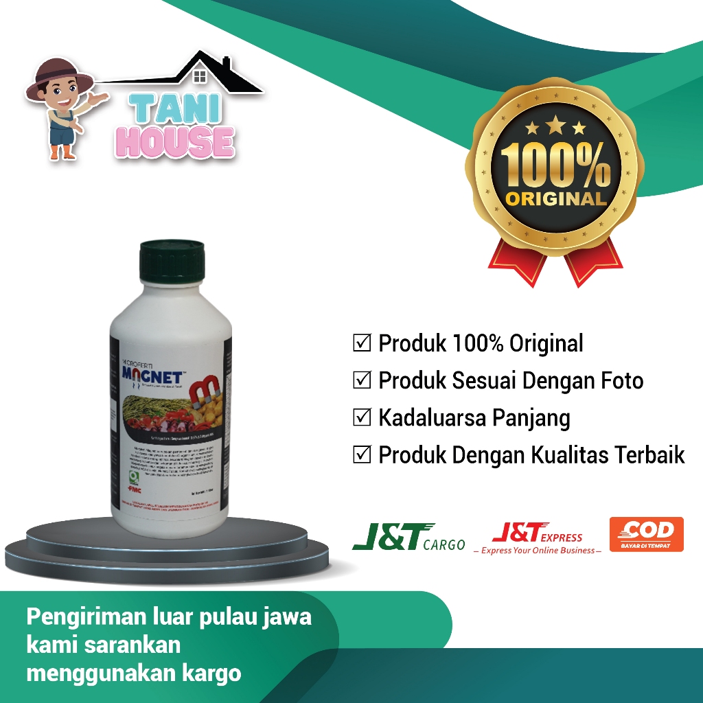 Jual PUPUK FMC MIKRO FERTI MAGNET KEMASAN 1 LITER NUTRISI TANAMAN ...