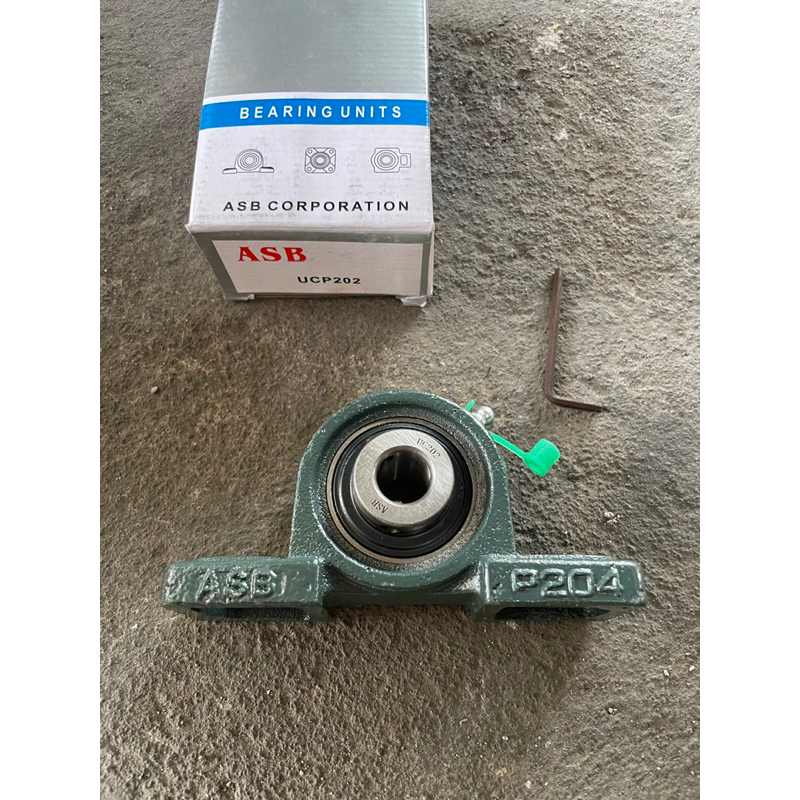 Jual Bearing UCP 202 as 15 mm / Pillow Block Laher Duduk ASB | Shopee Indonesia