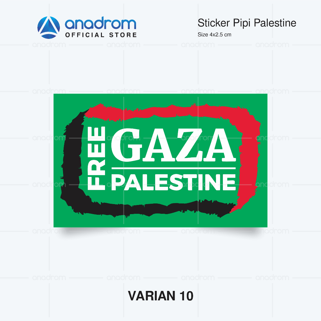Jual Sticker Pipi Bendera Palestina | Sticker Save Palestine | Sticker ...