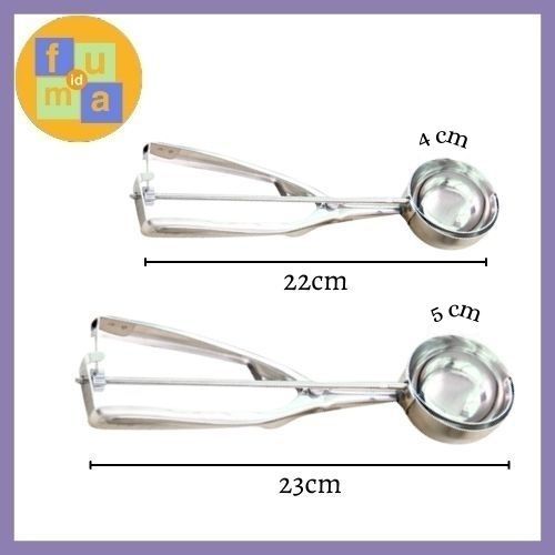 Jual Sendok Es Krim Ice Cream Scoop Stainless Steel / Scoop Ice Cream ...