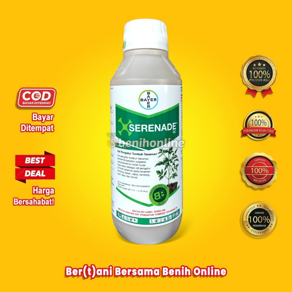Jual ZAT PENGATUR TUMBUH TANAMAN SERENADE SC 1L BAYER Bacilus subtilis ...