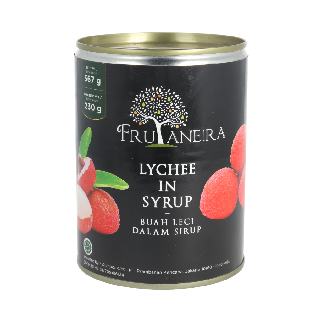 Jual Frutaneira Lychee/Longan Buah Kaleng Leci/Kelengkeng 567 Gr ...