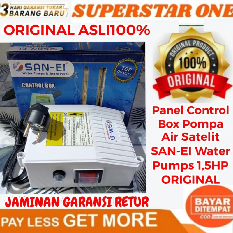 Jual Panel Control Box Pompa Air Satelit SAN-EI Water Pumps 1,5HP ...