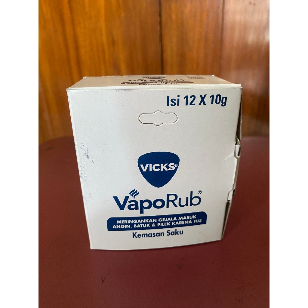 Jual Vicks Vaporub 10gr isi 12 pcs (PER BOX) | Shopee Indonesia