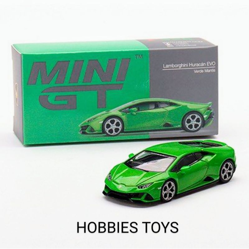 Jual Mini GT 328 Lamborghini Huracan EVO Verde Mantis | Shopee Indonesia
