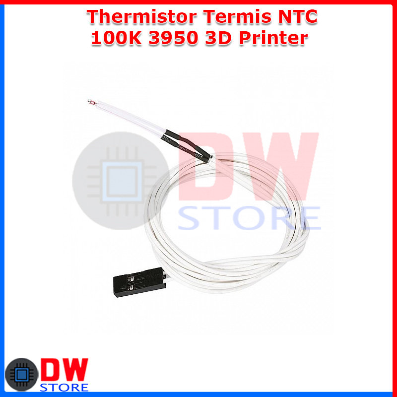 Jual Thermistor Termis NTC 3950 100K Temperature Sensor Suhu 3D Printer ...