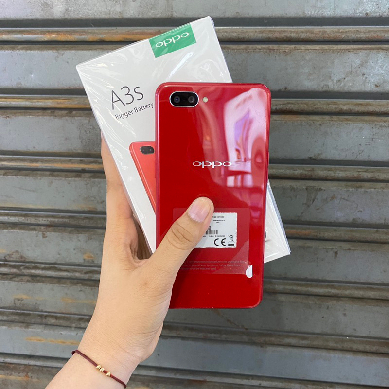 Jual Oppo A3s 2/16gb second bekas pakai normal fullset ori | Shopee ...