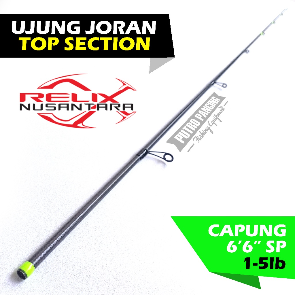 Jual Rod Top section Capung 662UL 1-5lb Spinning Relix Nusantara ...
