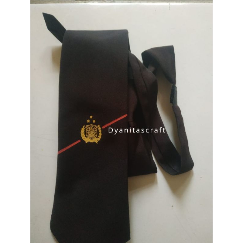 Jual Dasi Pdu 1 Polri Polki Instan Terbentuk Pakai Perekat logo ...