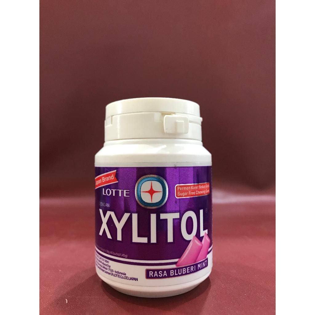 Jual Lotte Xylitol Blueberry 58G - Permen Karet Rasa Blueberry | Shopee ...