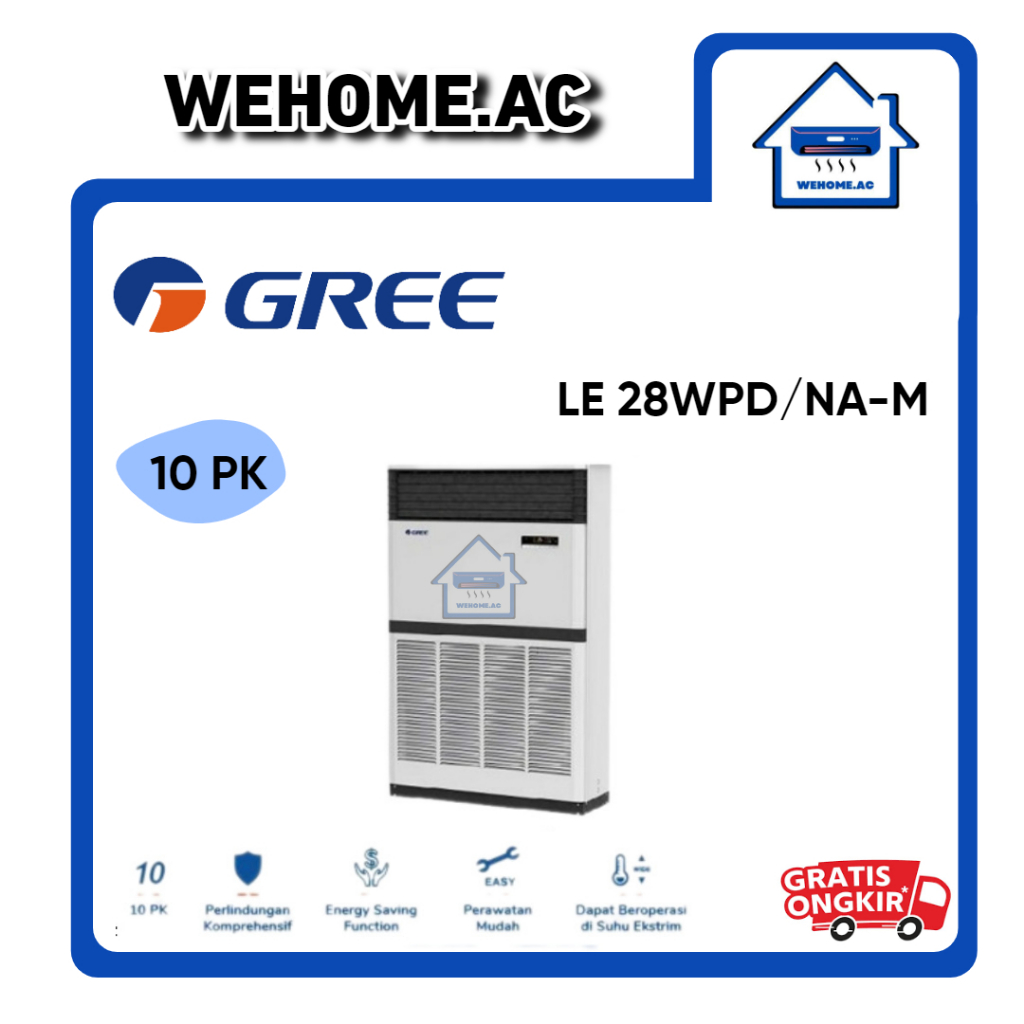 Jual GREE Air Cooled Package Unit - Floor Standing LF28WPD/NA-M 10 PK ...