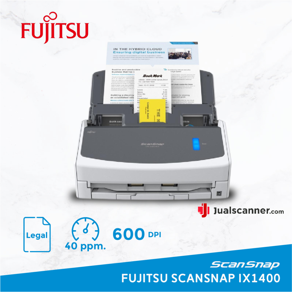 Jual Scanner Fujitsu ScanSnap iX1400 | Shopee Indonesia