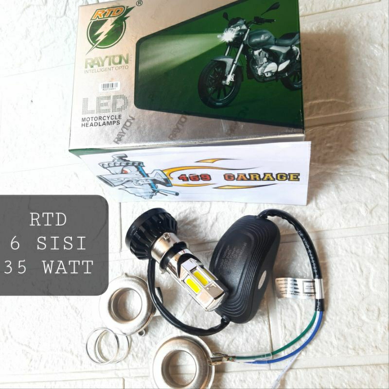 Jual Lampu Led RTD 6 Sisi Original 35 Watt Ac&Dc | Shopee Indonesia