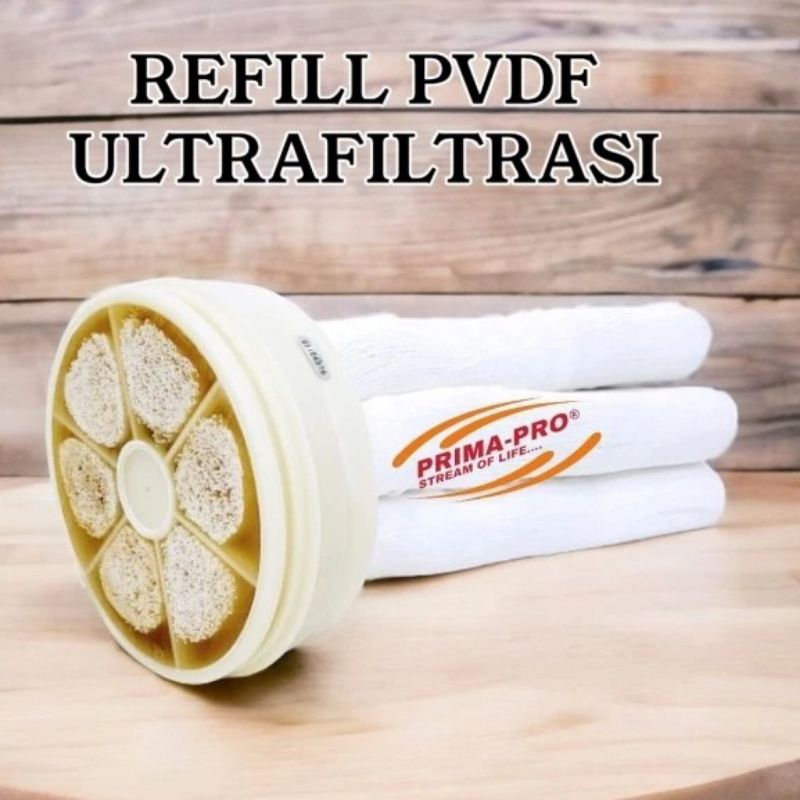 Jual Refil PVDF Ultrafiltrasi 5000 LPH Membran Ultrafiltrasi PVDF Part ...