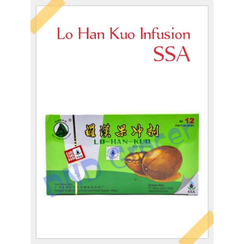 Jual Lo Han Kuo Infusion by SSA | Shopee Indonesia