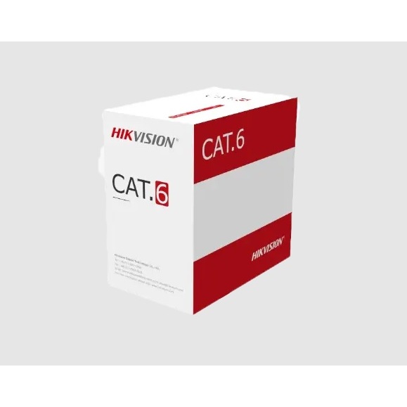 Jual Kabel LAN CAT6 CCTV Hikvision DS-1LN6U-W/CCA 1 Roll (300meter ...
