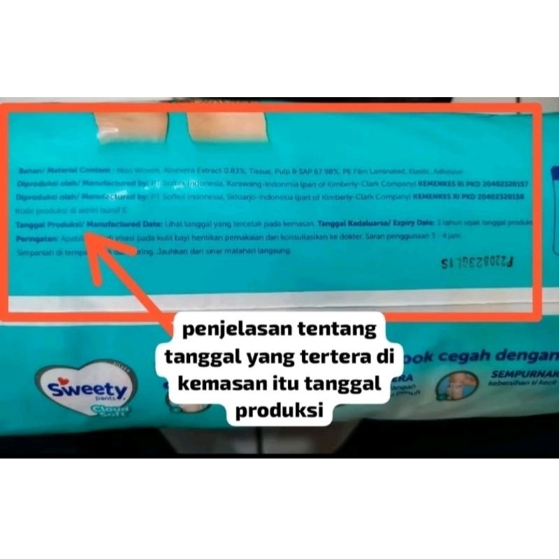 Jual SWEETY SILVER CLoud Soft PEREKAT NBS.40 (Kemasan baru) | Shopee ...