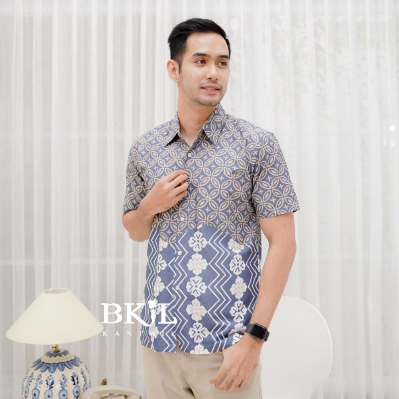 Jual KANTHIL Batik Kerja Blus Amarilis [KODE D6A3] | Shopee Indonesia