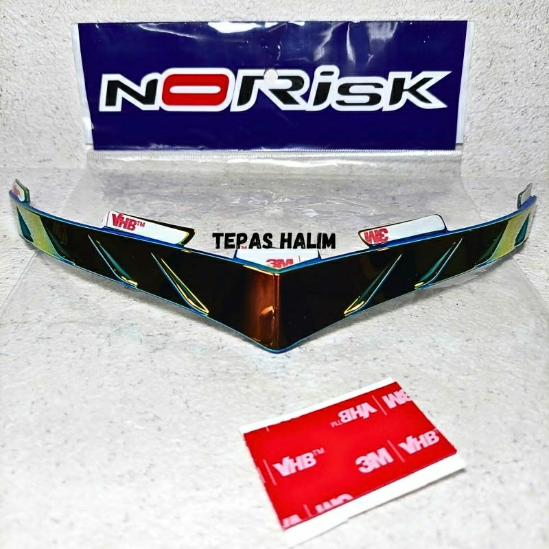 Jual SPOILER HELM KYT TT COURSE ALL SERIES / Spoiler Helm KYT TT Course ...