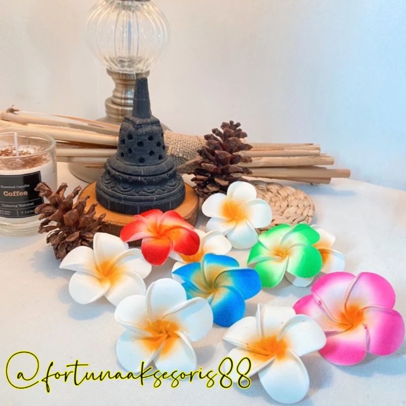 Jual APLIKASI BUNGA BALI 5cm - 7cm - 9cm / APLIKASI BUNGA JEPUN ...