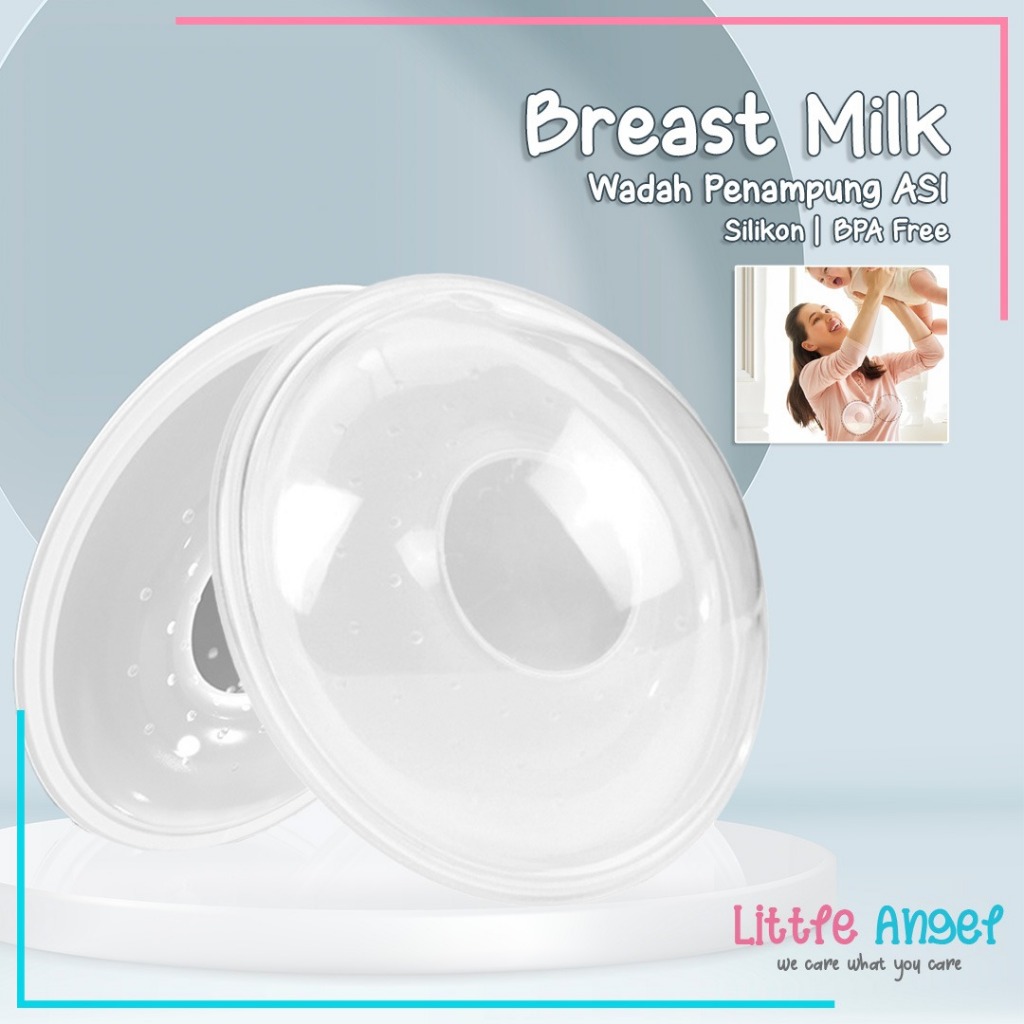 Jual Wadah Penampung Tetesan ASI Silikon Breast Milk Collection Shell ...