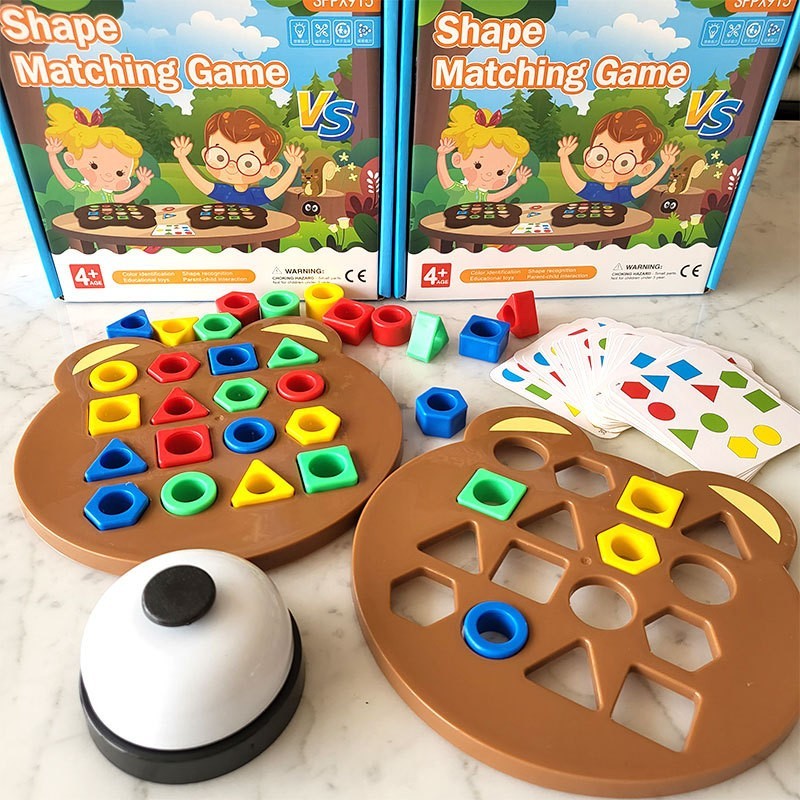 Jual Mainan shape matching game,Mainan ketangkasan kecepatan interaksi ...