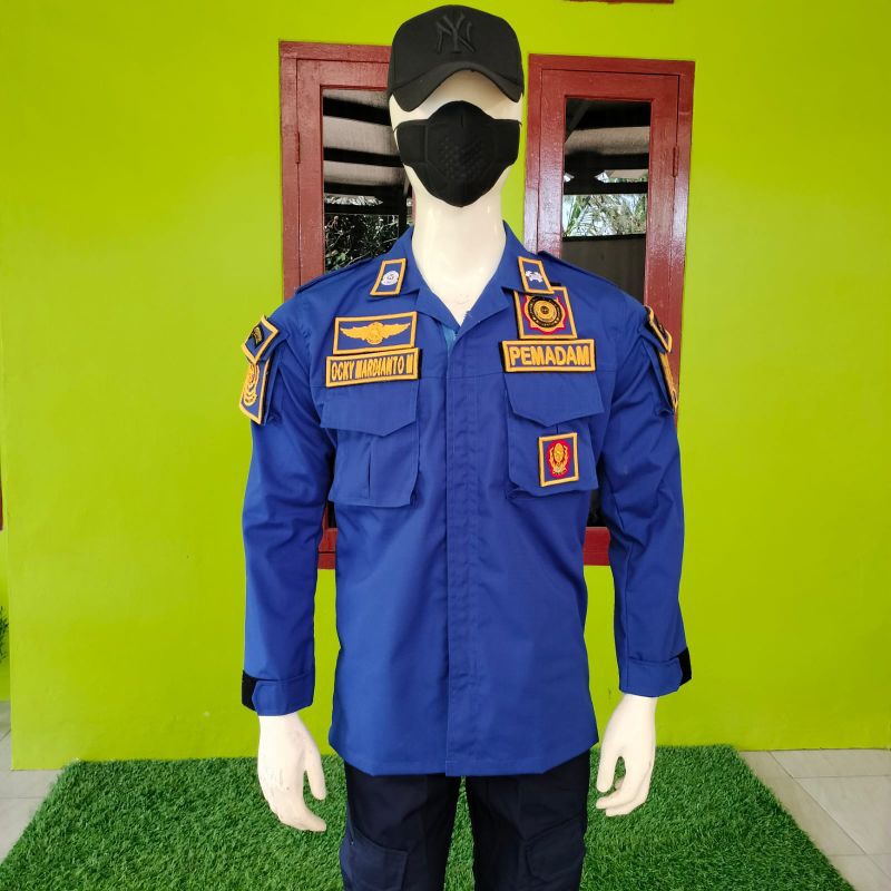 Jual SETELAN BAJU PDL DAMKAR MODEL TACTICAL|PDL DAMKAR, pdl pemadam ...