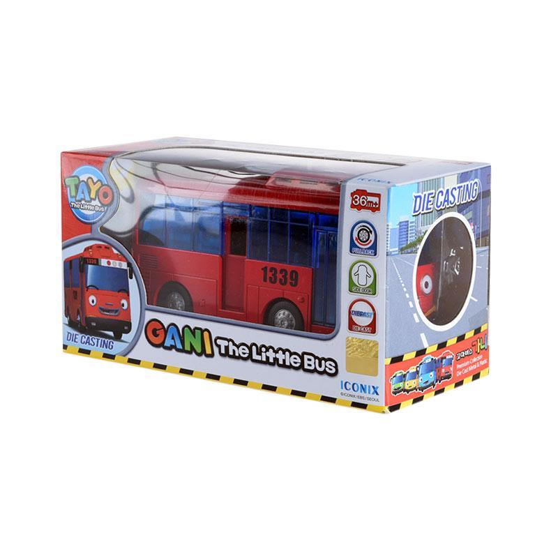 Jual Iconix Tayo The Little Bus Gani Pullback Merah 217002 Mainan Tayo ...