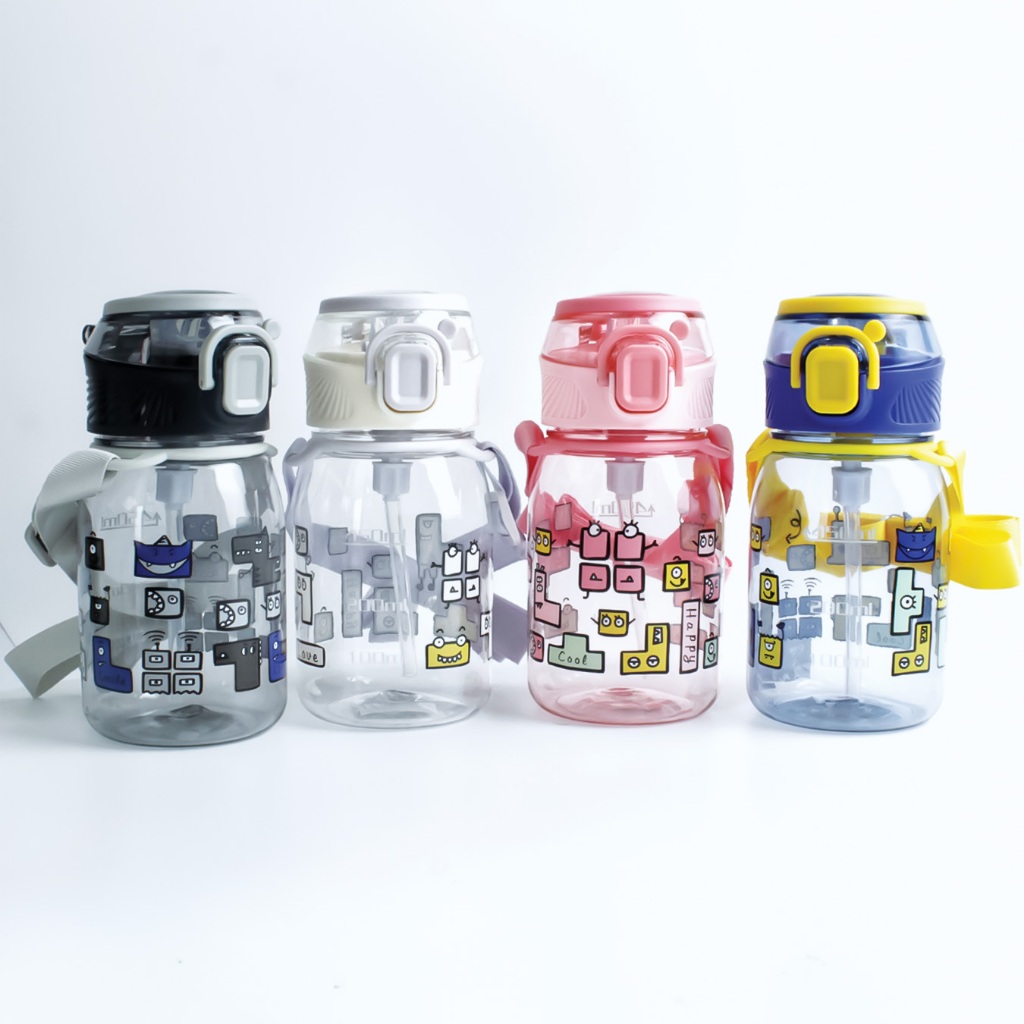 Jual Botol Minum Anak Sekolah 450 ML Botol Anak Karakter Tumbler BPA ...