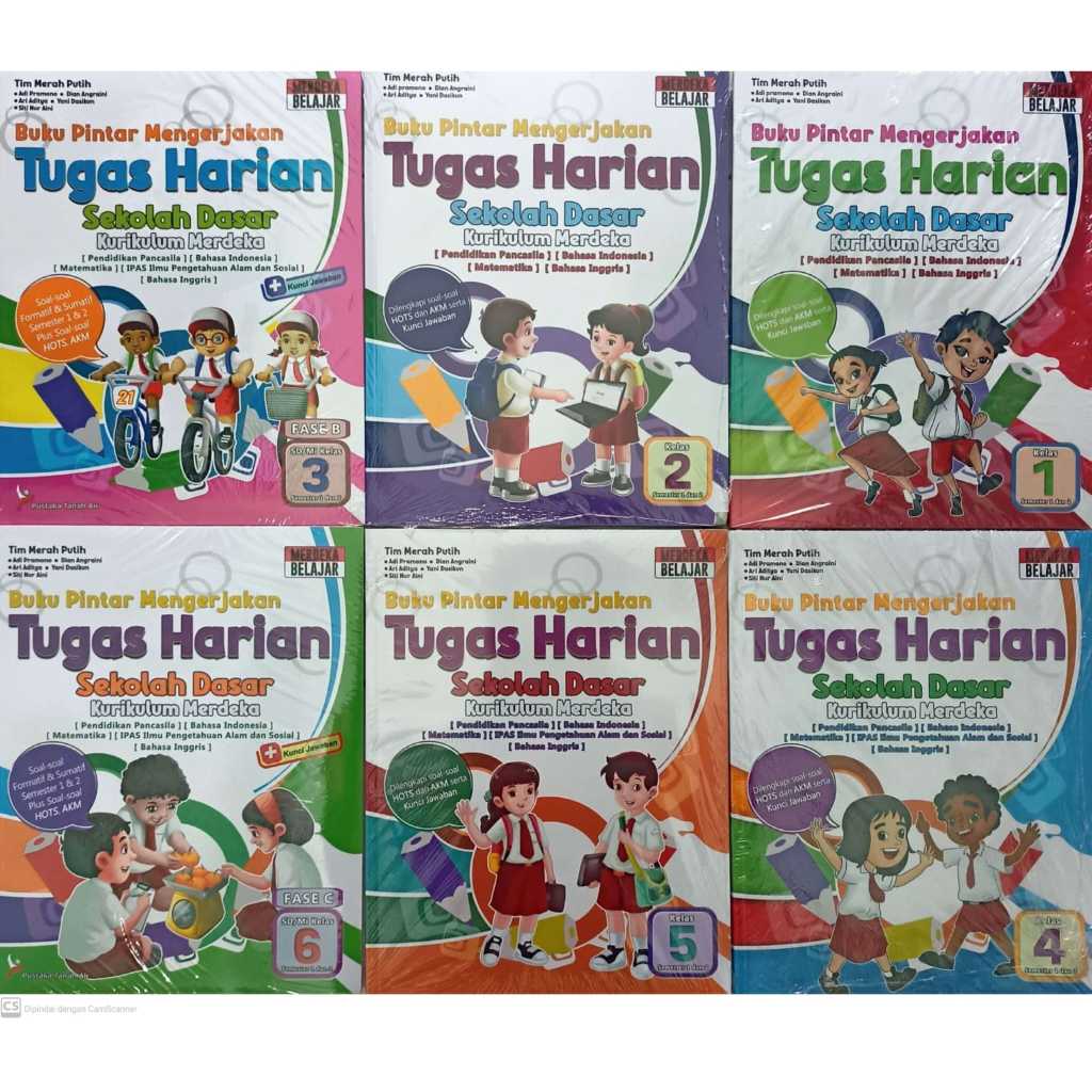 Jual Buku Pintar Mengerjakan Tugas Harian Sd Mi Kelas 1 2 3 4 5 6