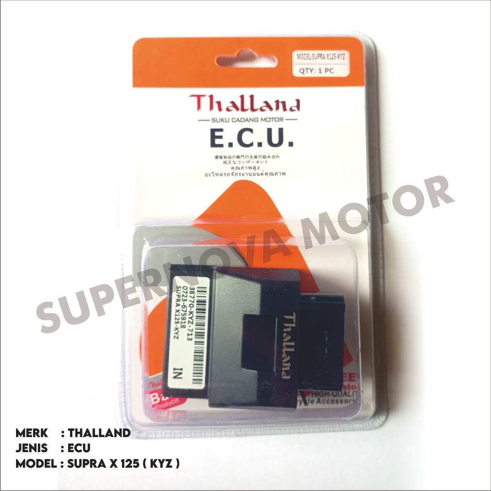 Jual ECU CDI MOTOR HONDA SUPRA X 125 KODE KYZ MERK THALLAND KODE 38770 ...