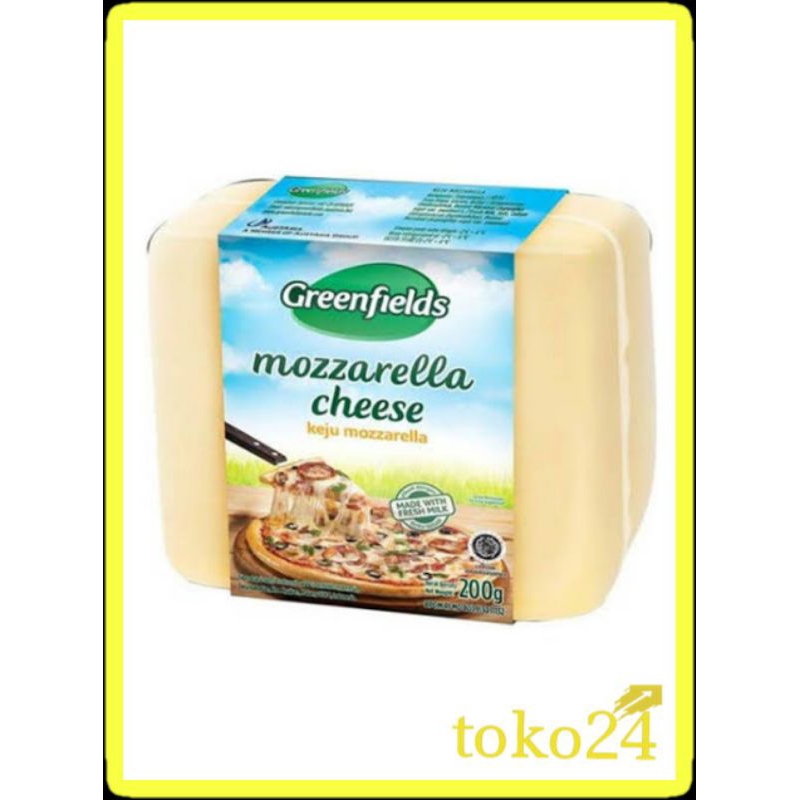 Jual Greenfields Mozzarella Cheese 200 gr | Shopee Indonesia