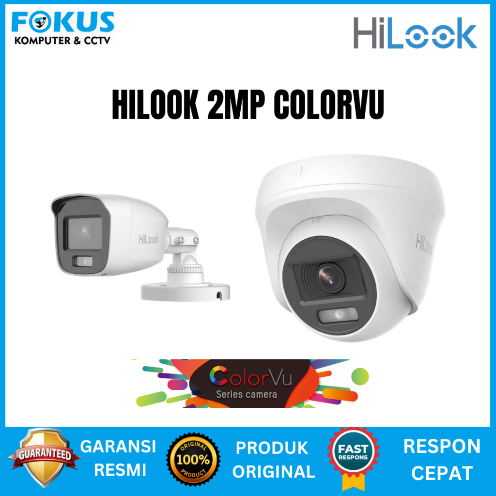 Jual Kamera CCTV Hilook 2MP ColorVu | Shopee Indonesia