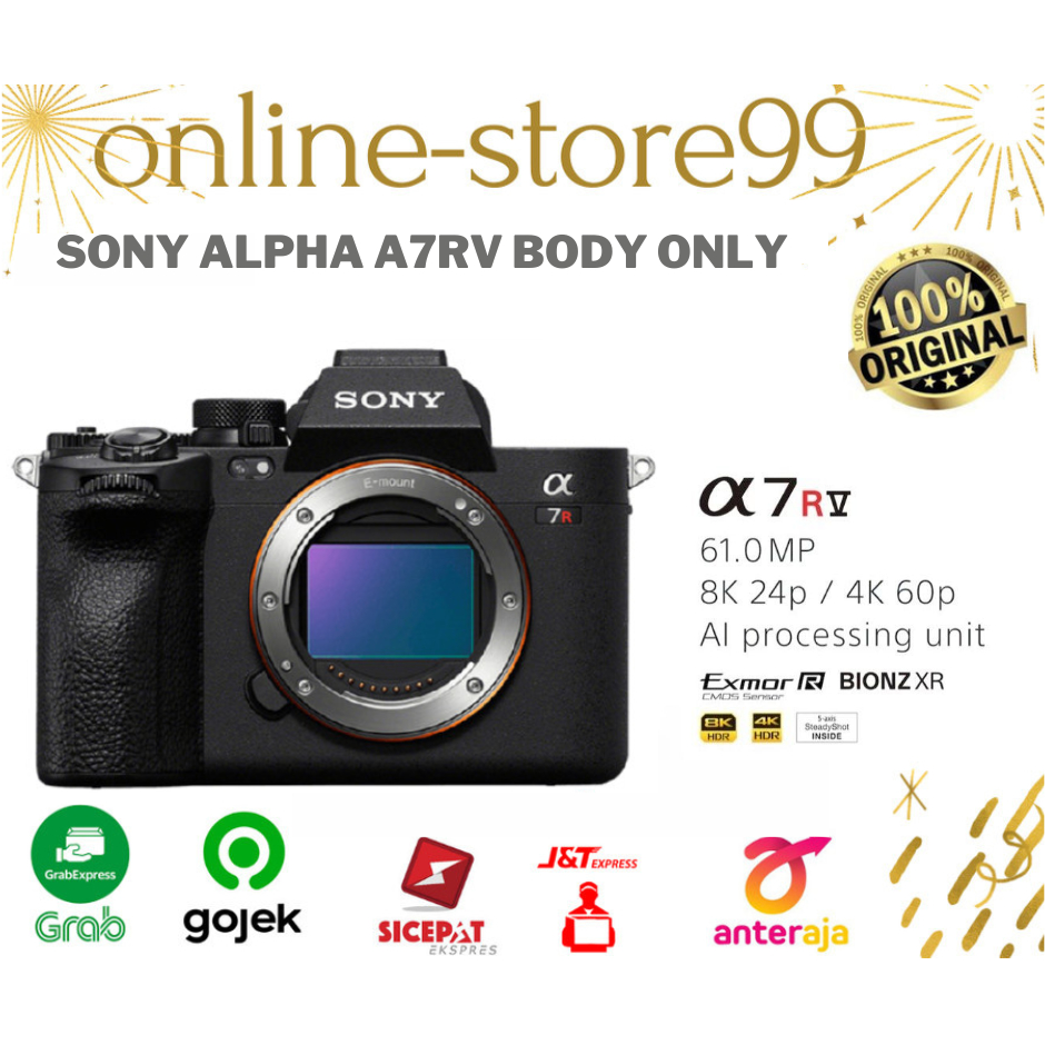 Jual Sony ALpha A7R V BODY ONLY Mirrorless Camera A7R Mark 5 A7R5 | Shopee Indonesia