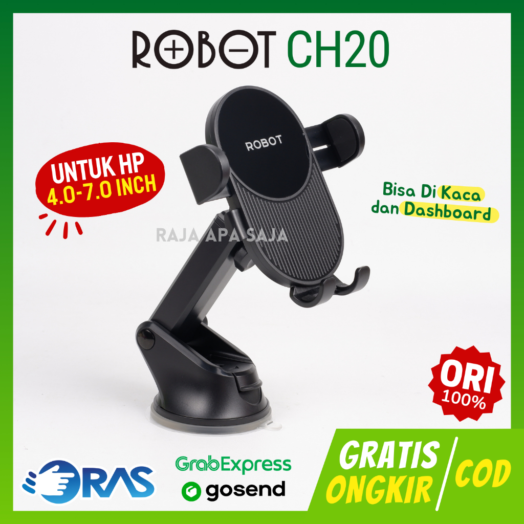 Jual Car Phone Holder HP di Mobil Dashboard Kaca Dudukan Senderan ...
