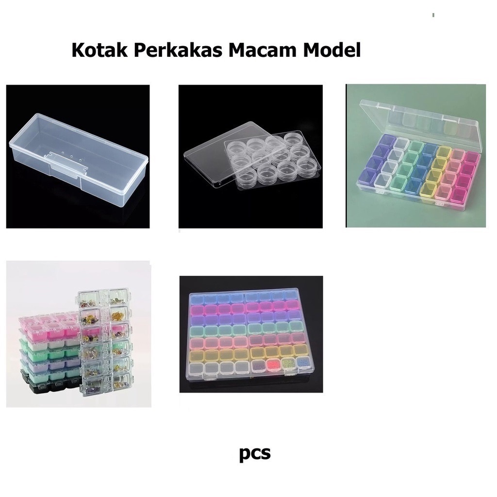 Jual Kotak Obat Sekat/ Organizer Box/Kotak Perkakas Serbaguna Macam2 ...