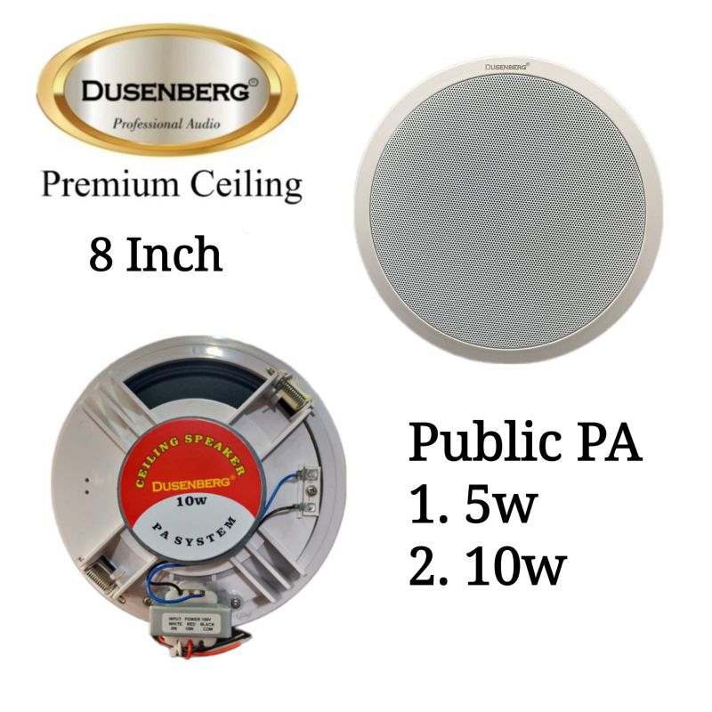 Jual CEILING SPEAKER DUSENBERG 8 INCH | Shopee Indonesia